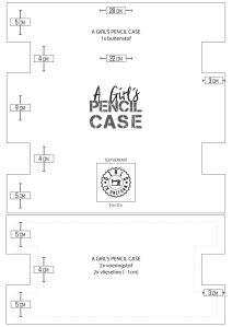 A Girl’s Pencil Case – een patroontje van Girls in Uniform – Girls in ...